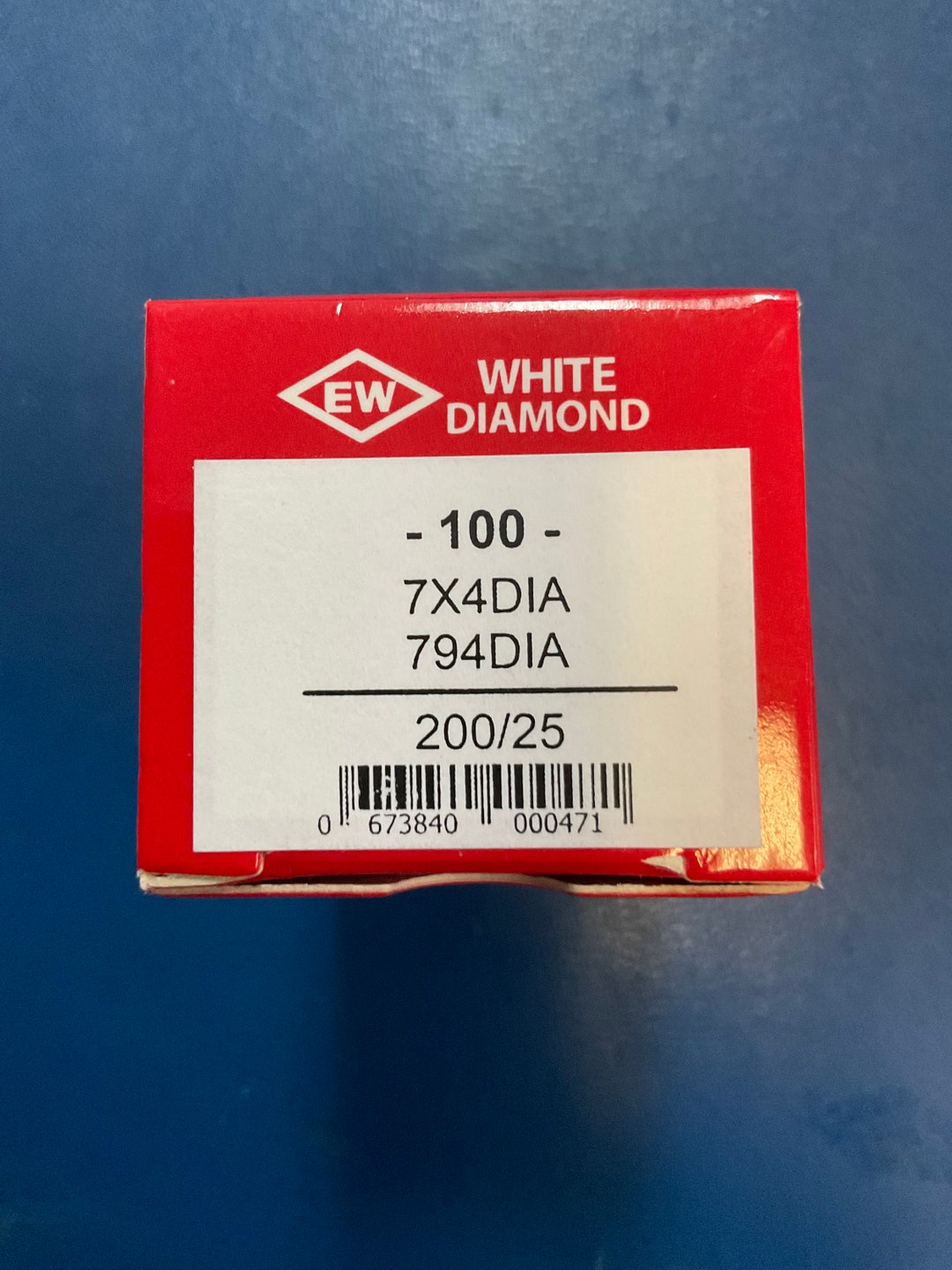 Box of 100 Organ /white Diamond 7X4DIA 794DIA Diamond Point Needles - Etsy