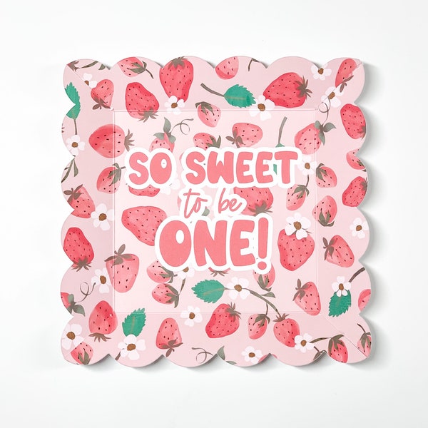 Strawberry Plates - Etsy