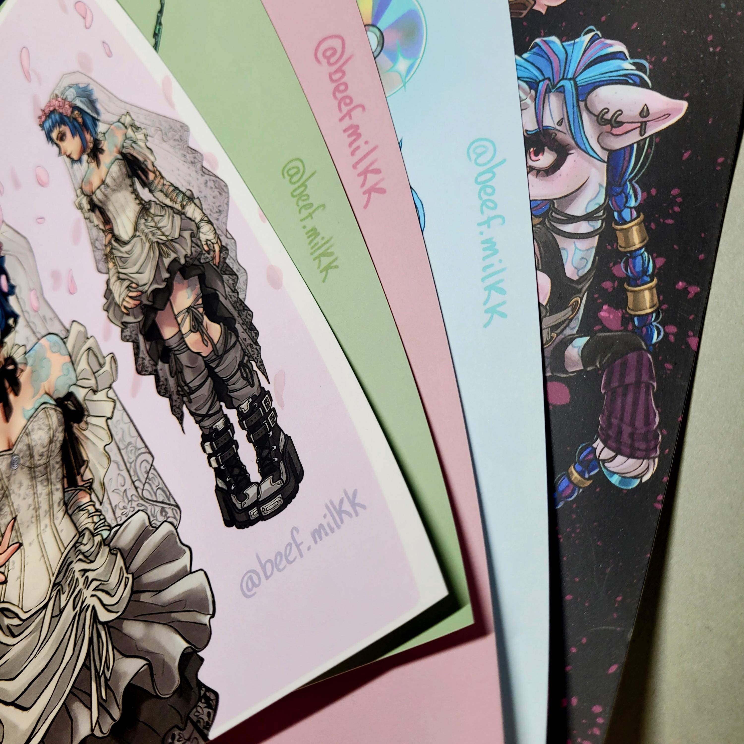 Arcane Jinx and Vi X MLP Print A5 | My Little Pony Alternative Pony ...