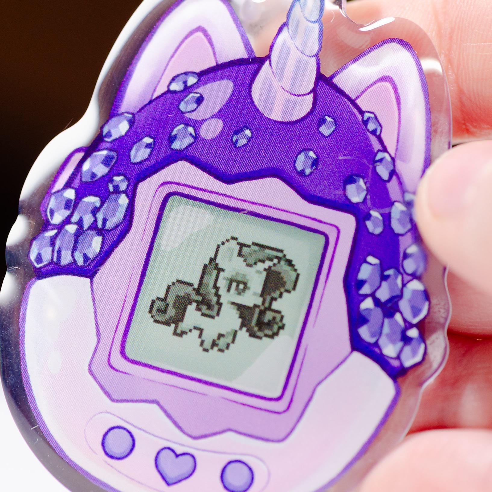 Rarity Tamagotchi Limited Edition MLP Keychain | My Little Pony Mane 6 ...