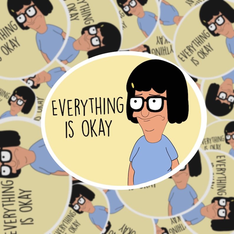 Tina Belcher Premium Die-cut Sticker - Etsy