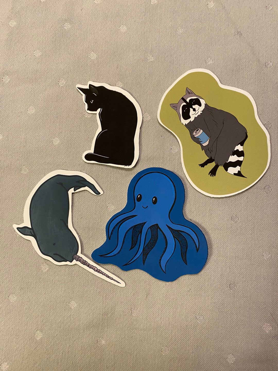 Wild Sticker Pack: Premium Vinyl Animal Decals - Etsy