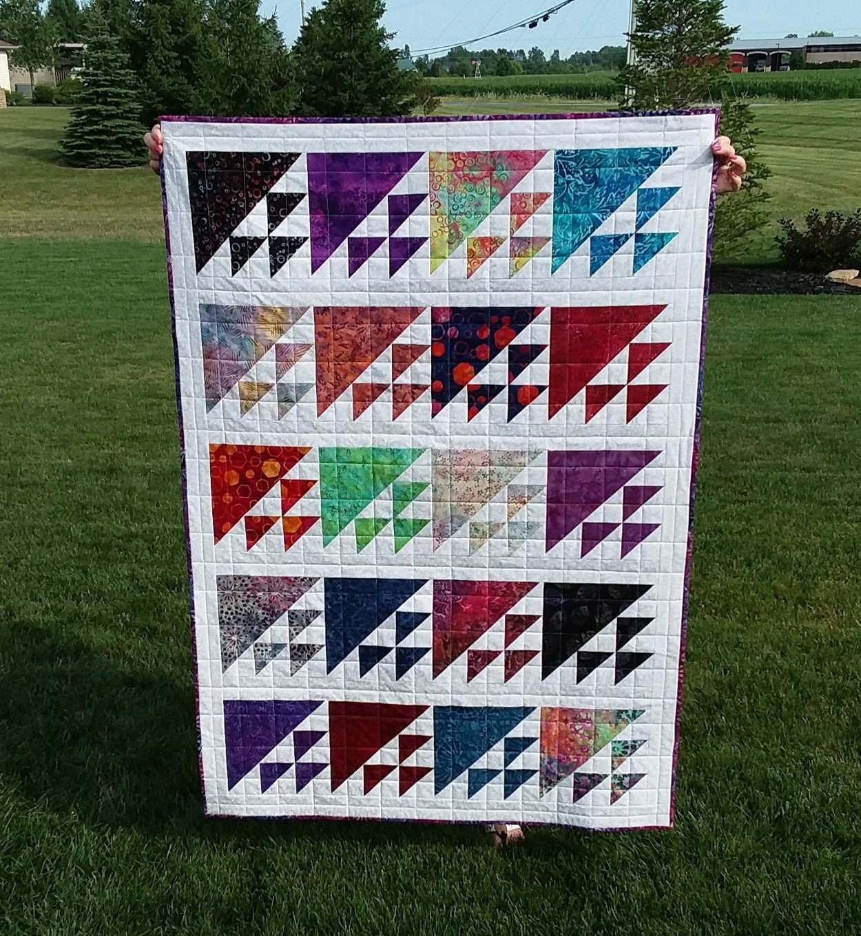 Batik Handmade Lap Quilt - Etsy
