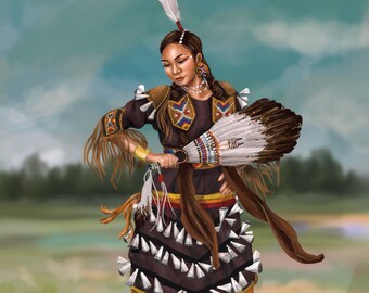 Ojibwe Art Painting - Etsy