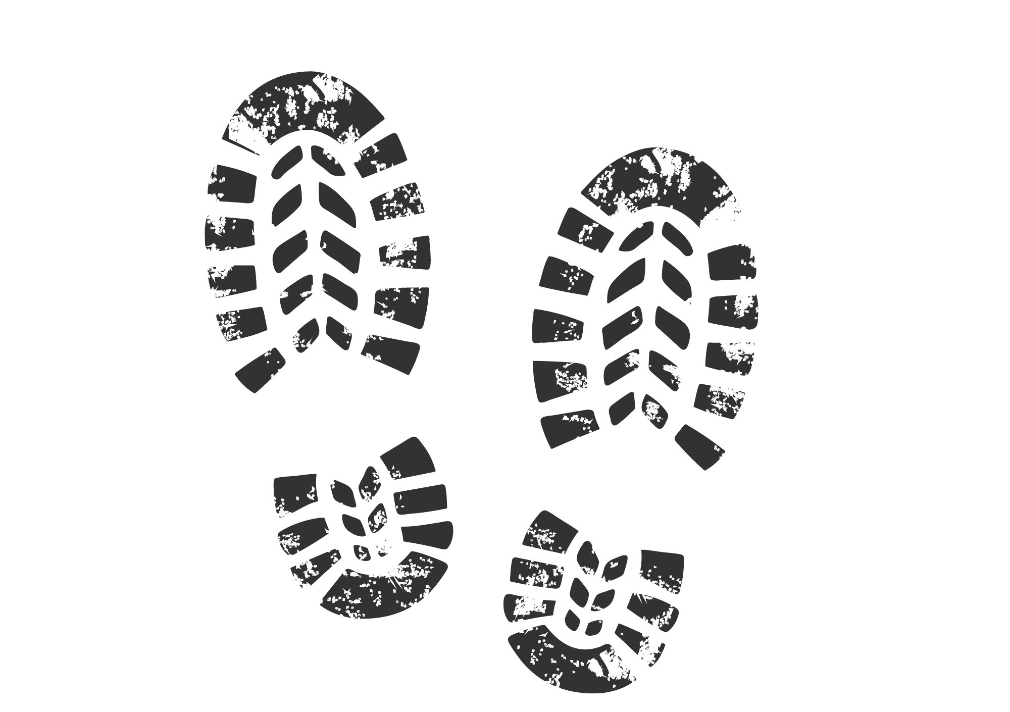 Hiking Boot Prints SVG PNG EPS Dxf Jpg Instant Digital - Etsy