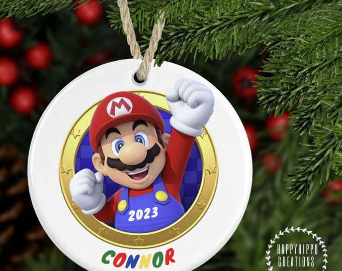 Super Mario World Tree Ornaments - Etsy