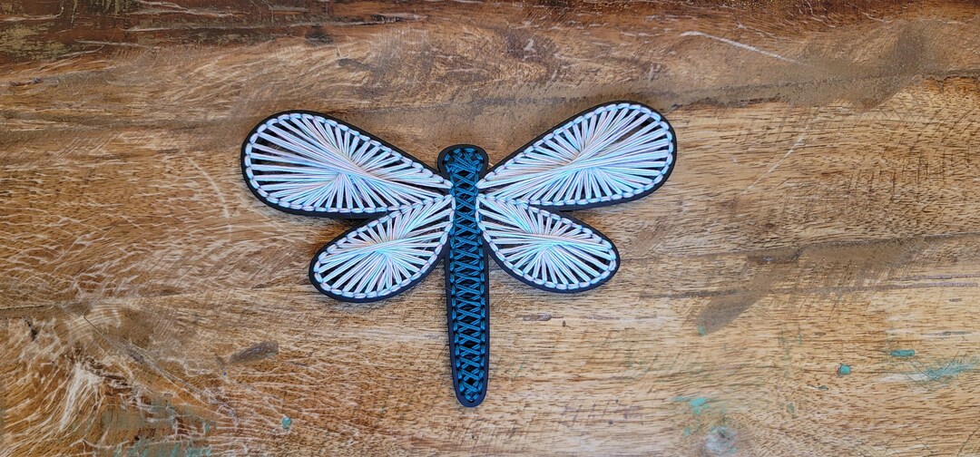 Dragonfly String Art (digital File) - Etsy