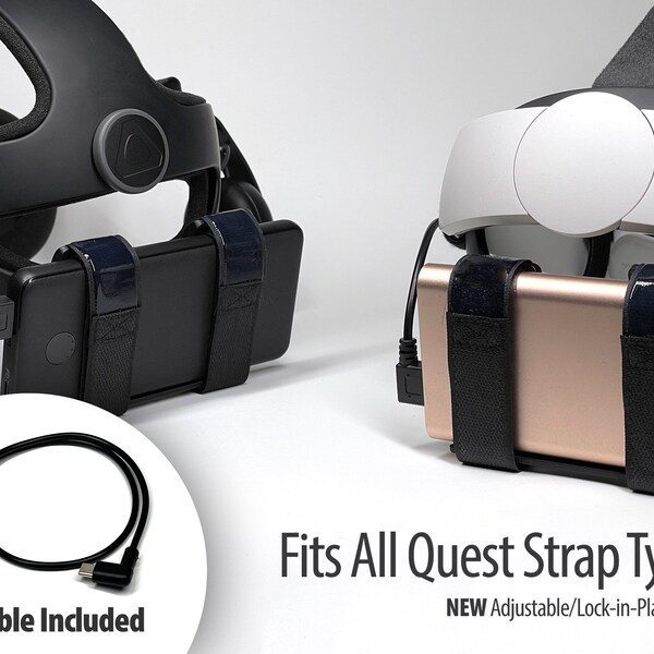 Oculus Quest 2 Battery Pack Holder - Etsy