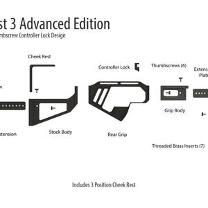 ULTRA Featherlight VR Rifle Gunstock - Meta Quest 3 & 3S, Quest 2 ...