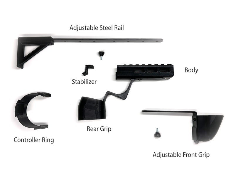 Featherlight Oculus Quest 2 VR Rifle Gunstock meta Quest 2 - Etsy
