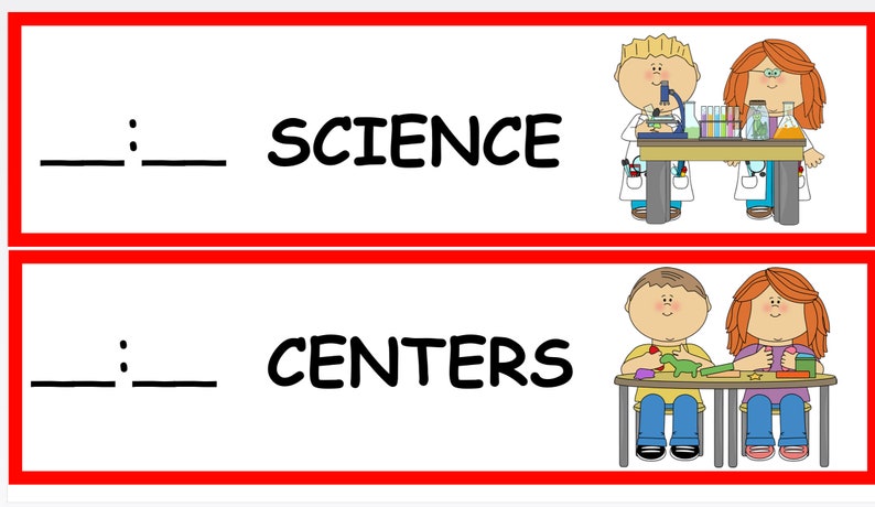 Custom Daily Schedule - Etsy