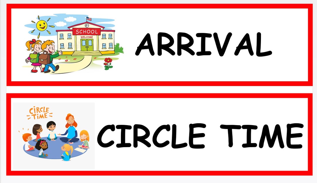 Custom Daily Schedule - Etsy