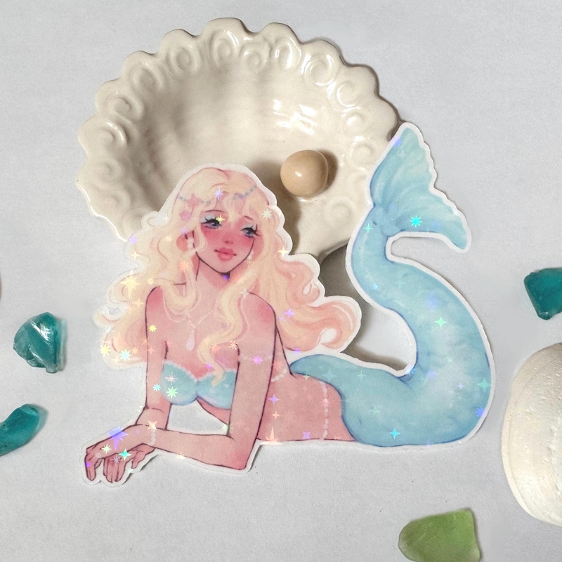 Siren or Mermaid Stickers - Etsy