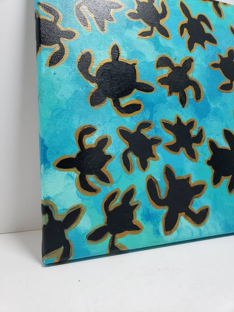 Turtle Collage - Etsy