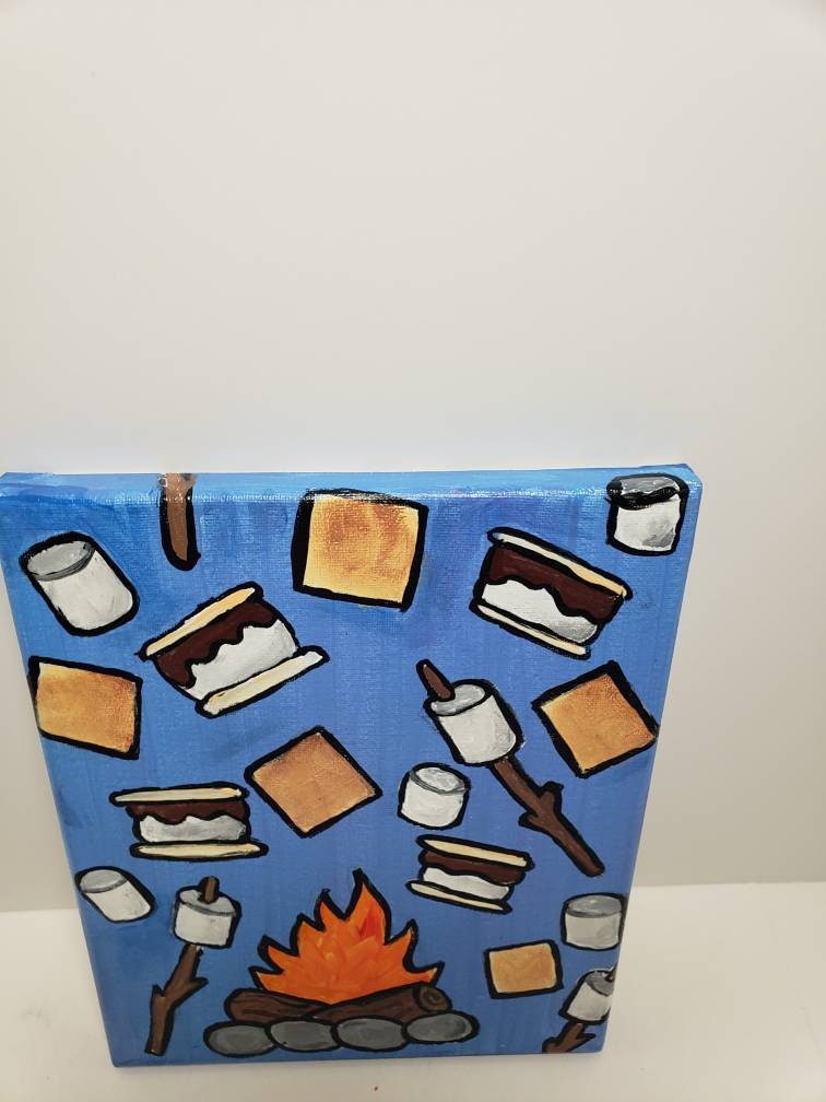 Campfire Collage - Etsy