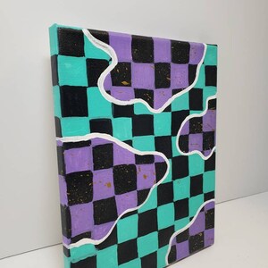 Trippy Checkers - Etsy