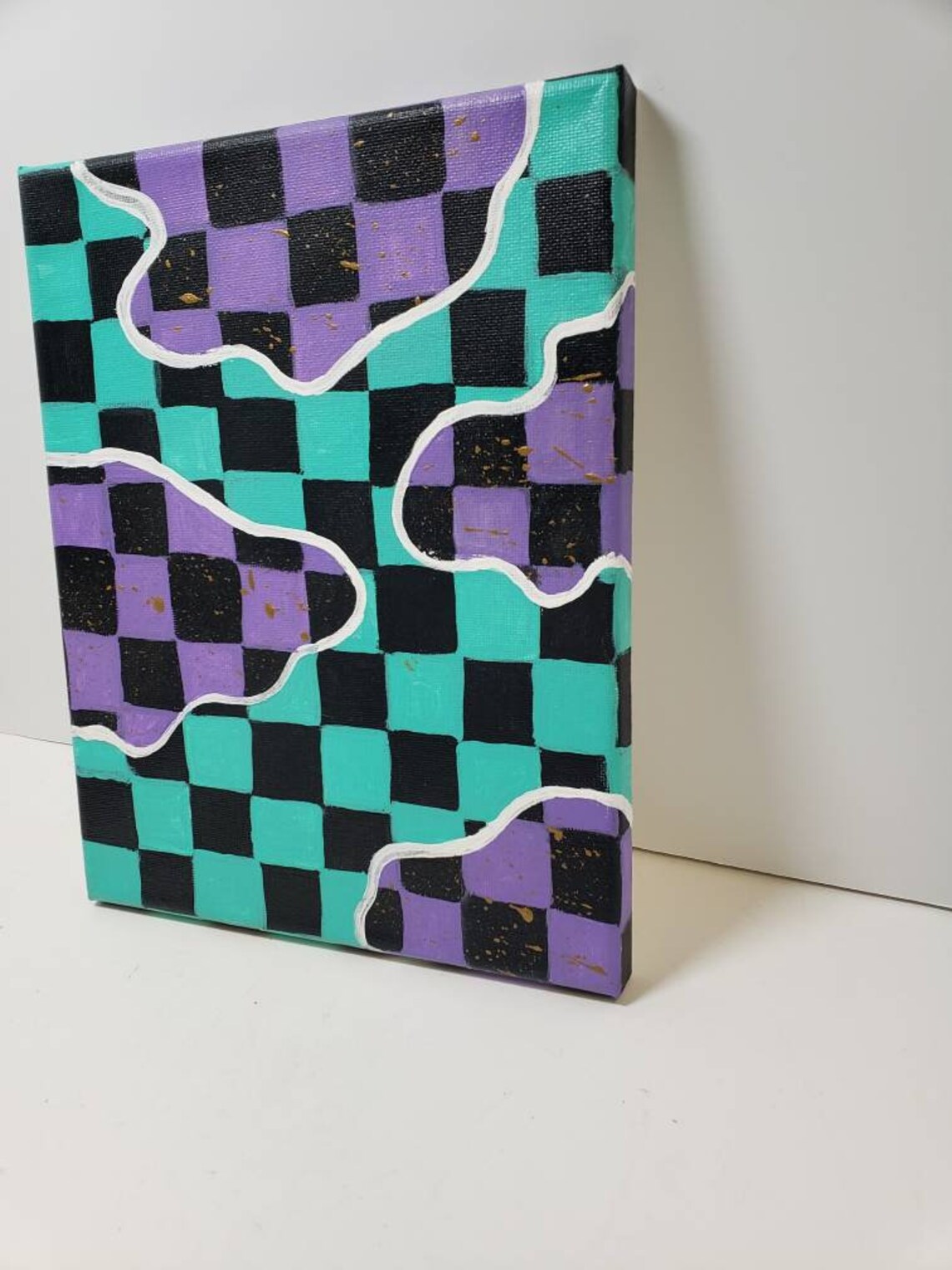 Trippy Checkers - Etsy Canada
