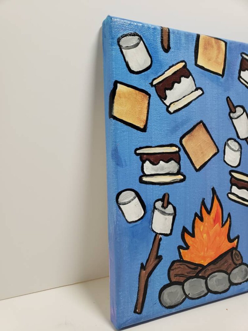 Campfire Collage | Etsy