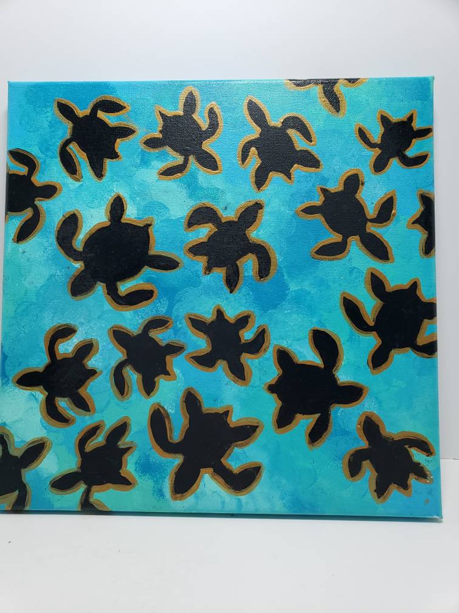 Turtle Collage - Etsy