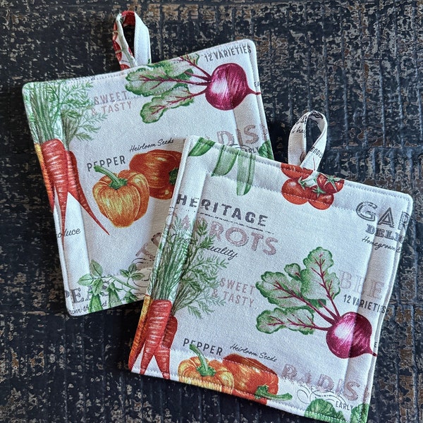 Handmade Potholders - Etsy