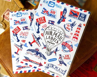 Airmail Stickers