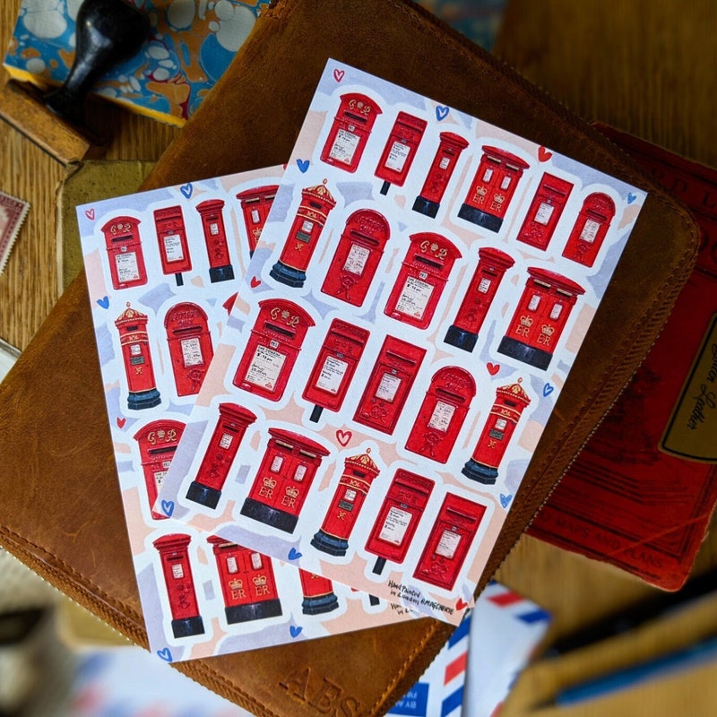 Postcrossing Sticker - Etsy