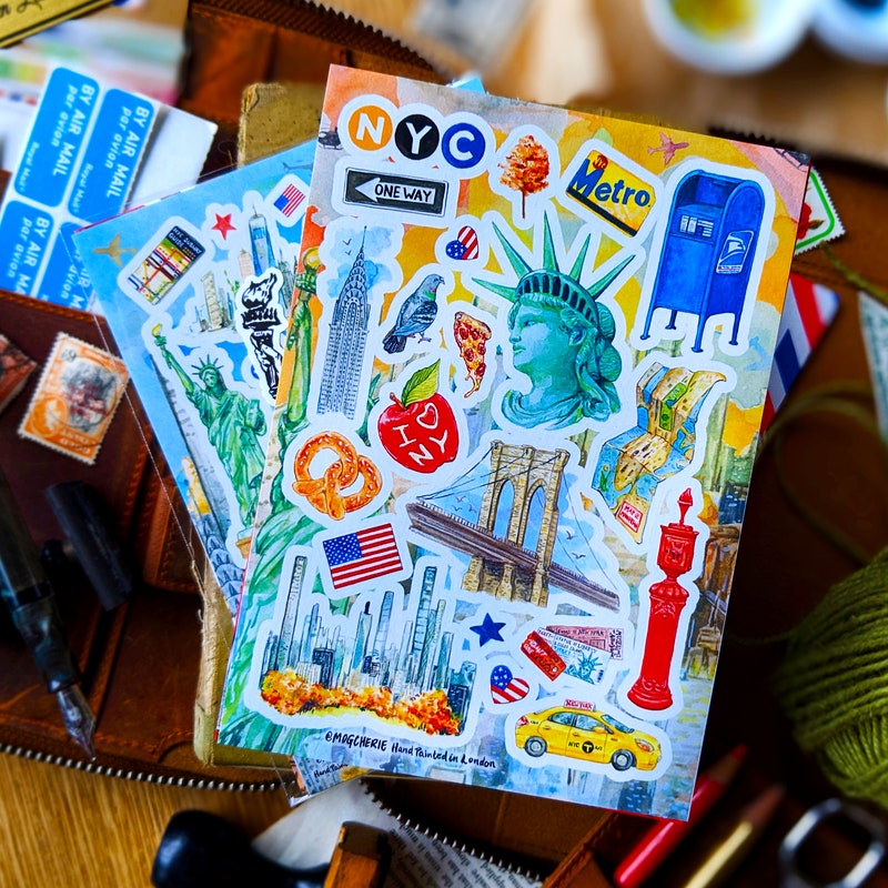 Postcrossing Sticker - Etsy