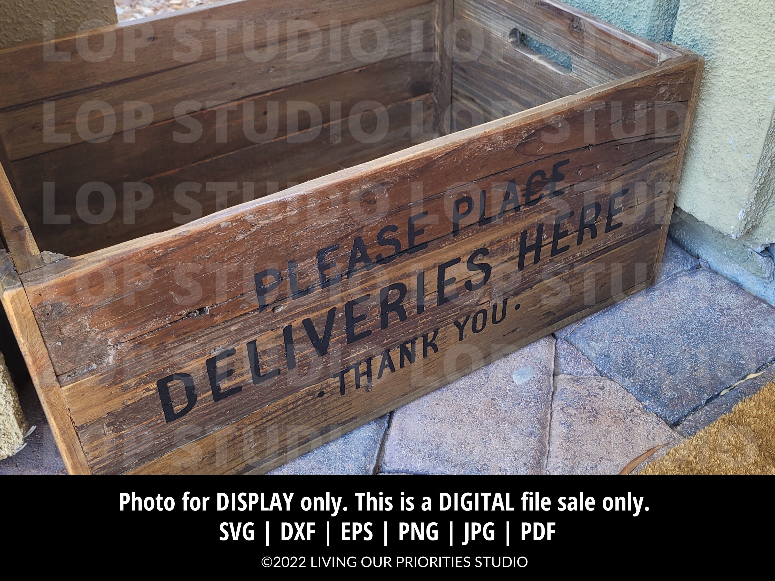 Delivery Sign | SVG, EPS, DXF | Silhouette | Cricut - Etsy