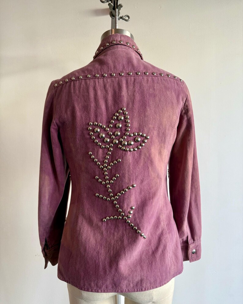 1970's Dotti Didit Studded Jacket - Etsy