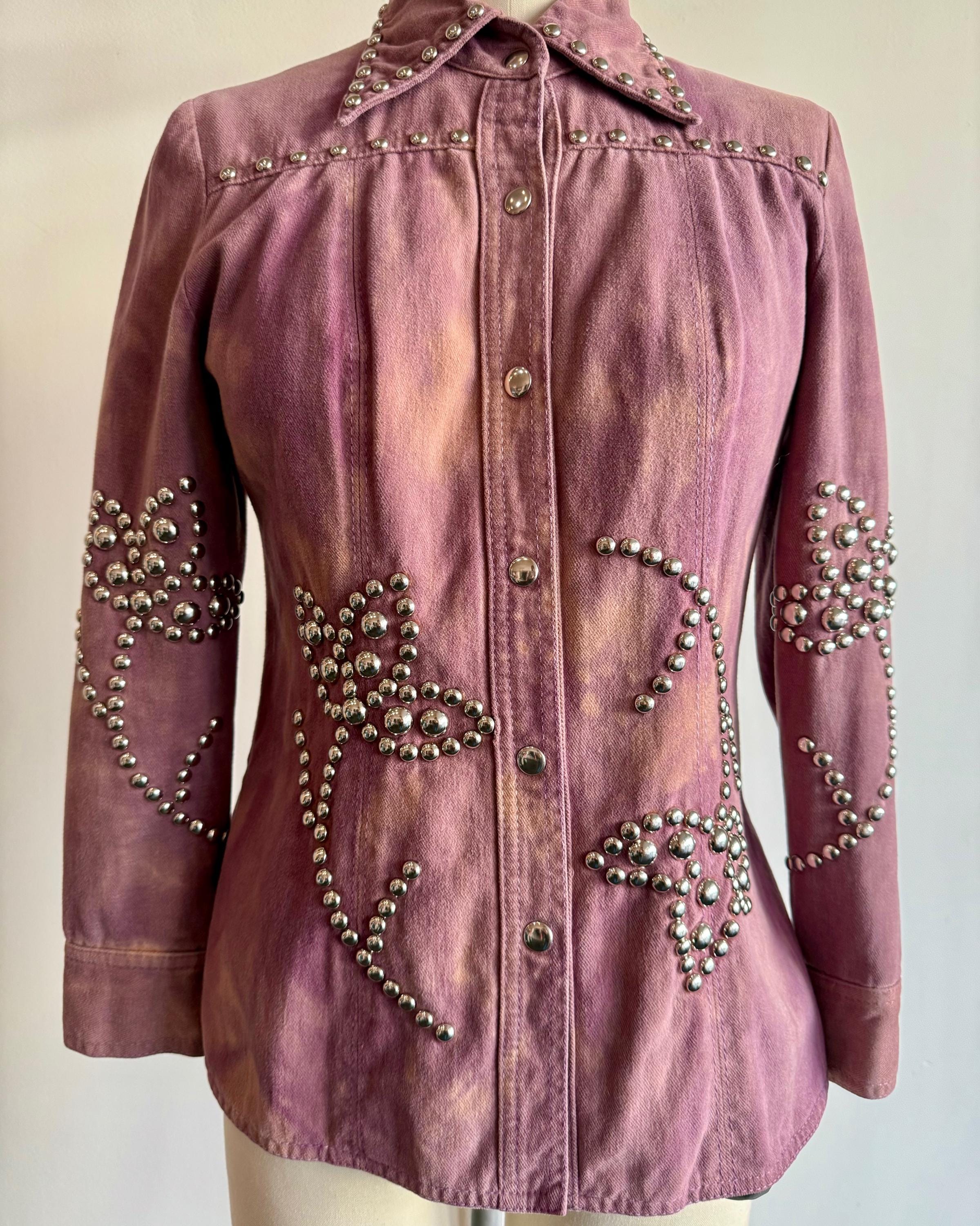 1970's Dotti Didit Studded Jacket - Etsy