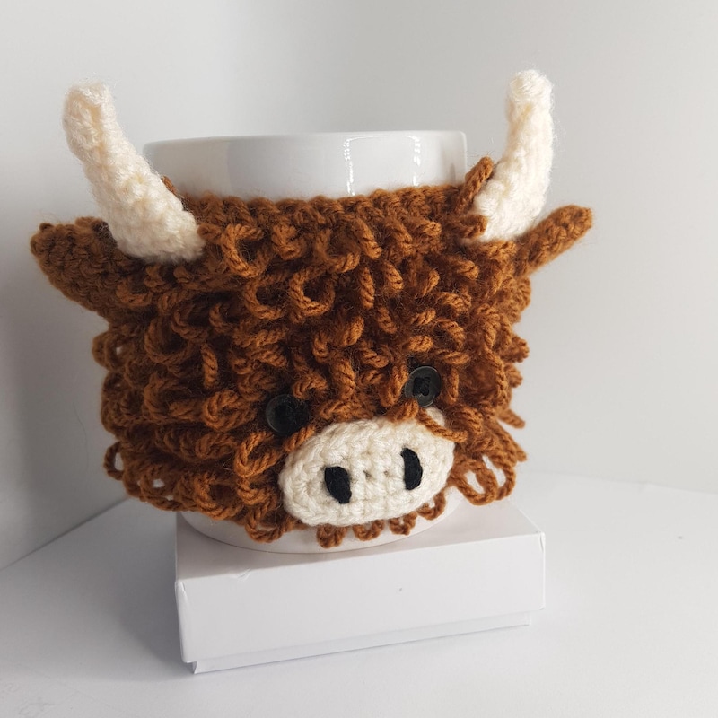 Highland Cow Round Rug - Etsy