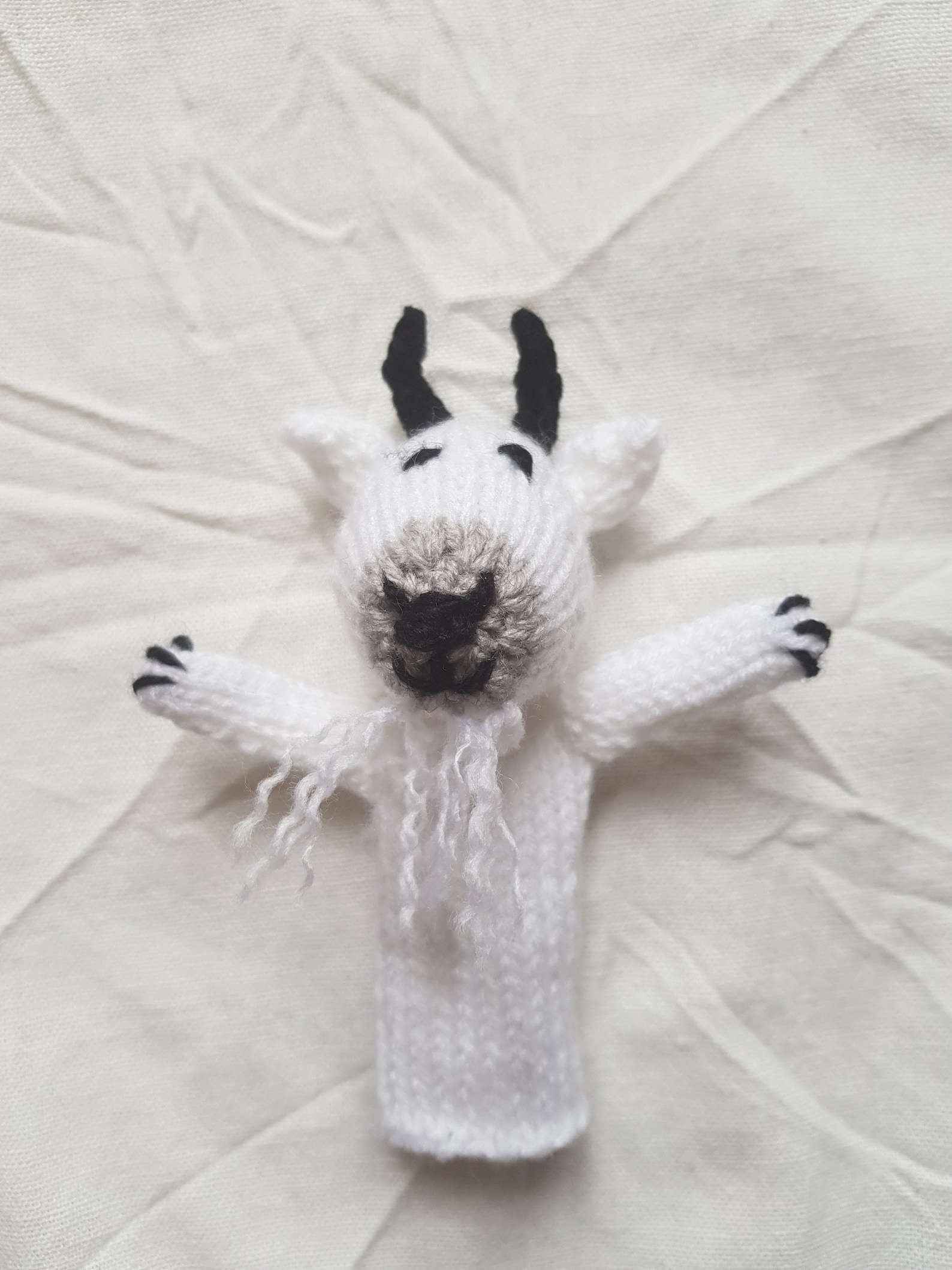 The Three Billy Goats Gruff Finger Puppets Knitting Pattern - Etsy