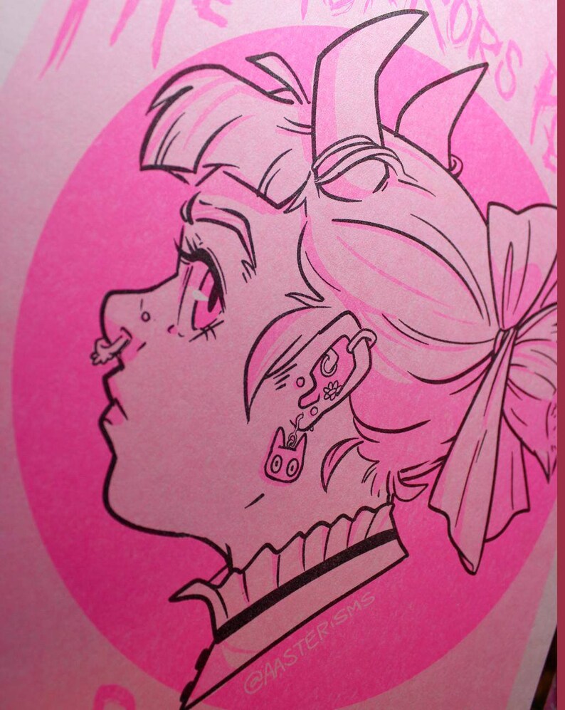The Horrors Persist So Do Iriso Print Etsy