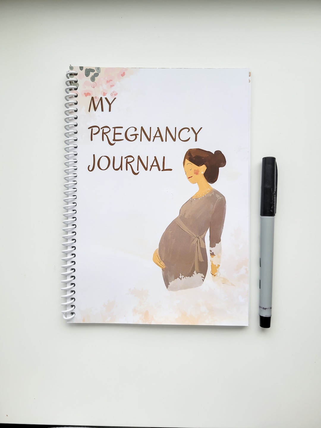 My Pregnancy Journal, Pregnancy Book, Gift for Expecting Mom, Baby ...