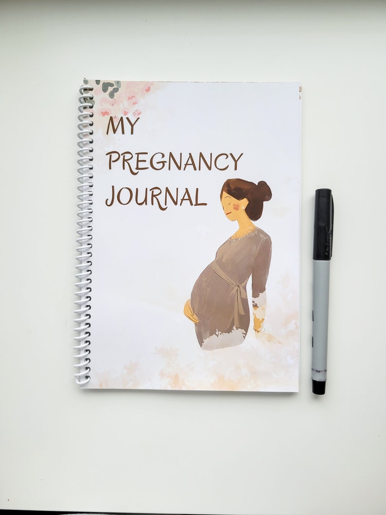 My Pregnancy Journal, Pregnancy Book, Gift for Expecting Mom, Baby ...