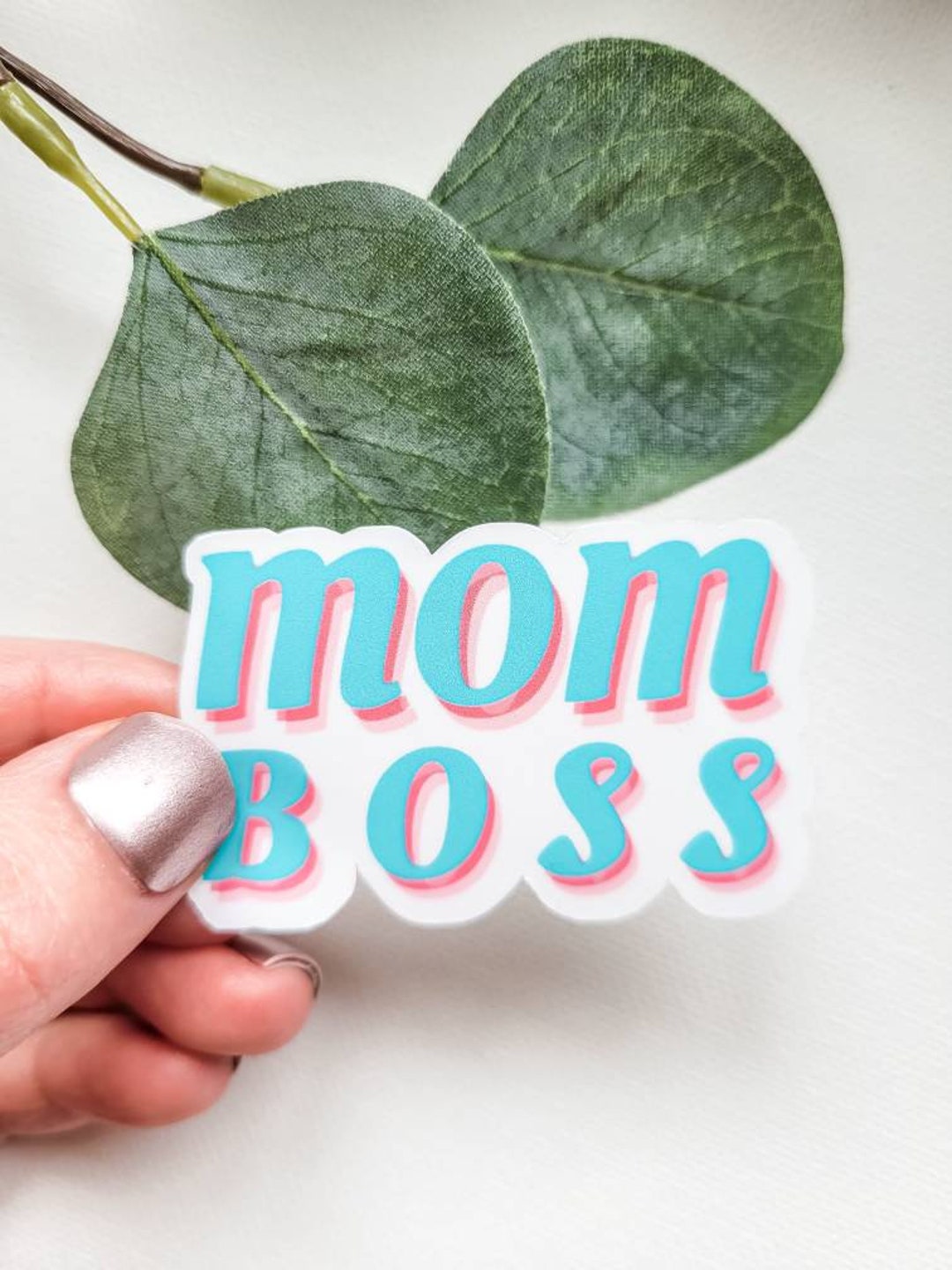 Mom Boss Sticker, Mom Boss Gift, Mom Humor Decal, Christmas Gift for ...