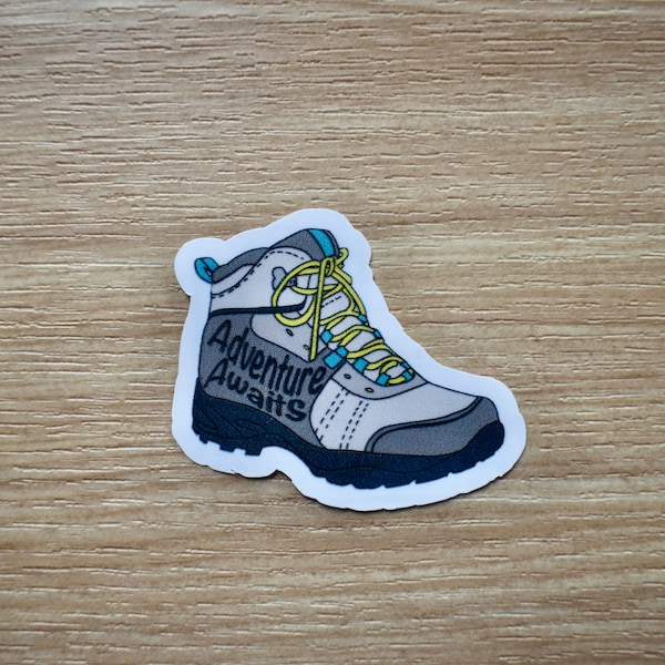 Hiking Boot Sticker - Etsy