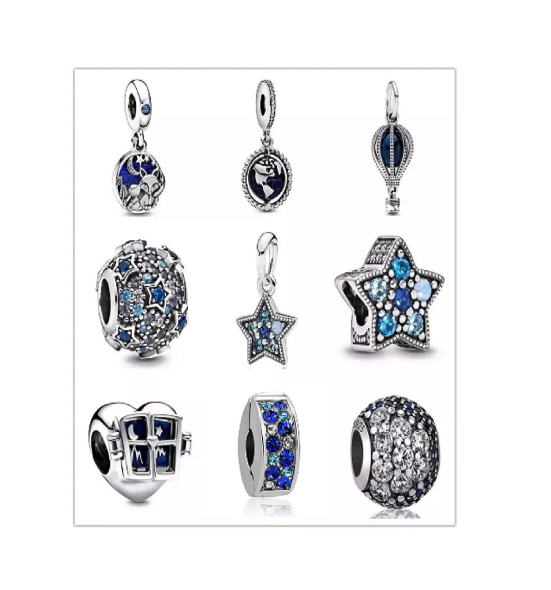 Bracelet Charms, 925 Silver Charms Fits European Pandora Charms ...