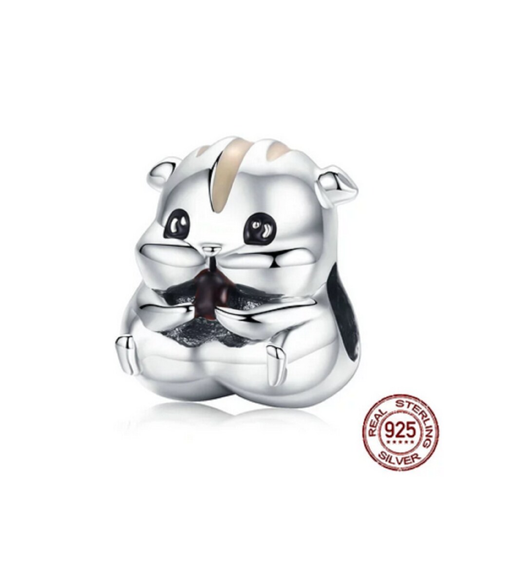 Little Hamster Beads Charms, Animal Charms for European Charm Bracelets ...