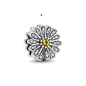 JSS Charms 925 Sterling Silver | Reflection Clips Heart Star Zircon ...