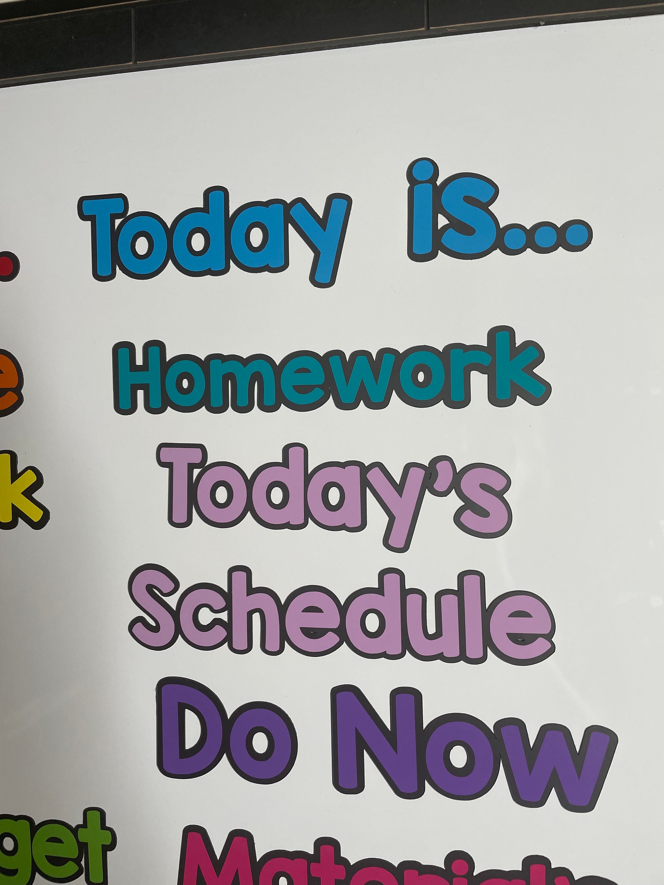 Standard Classroom Teacher Whiteboard Magnetic Board Magnets by the ...