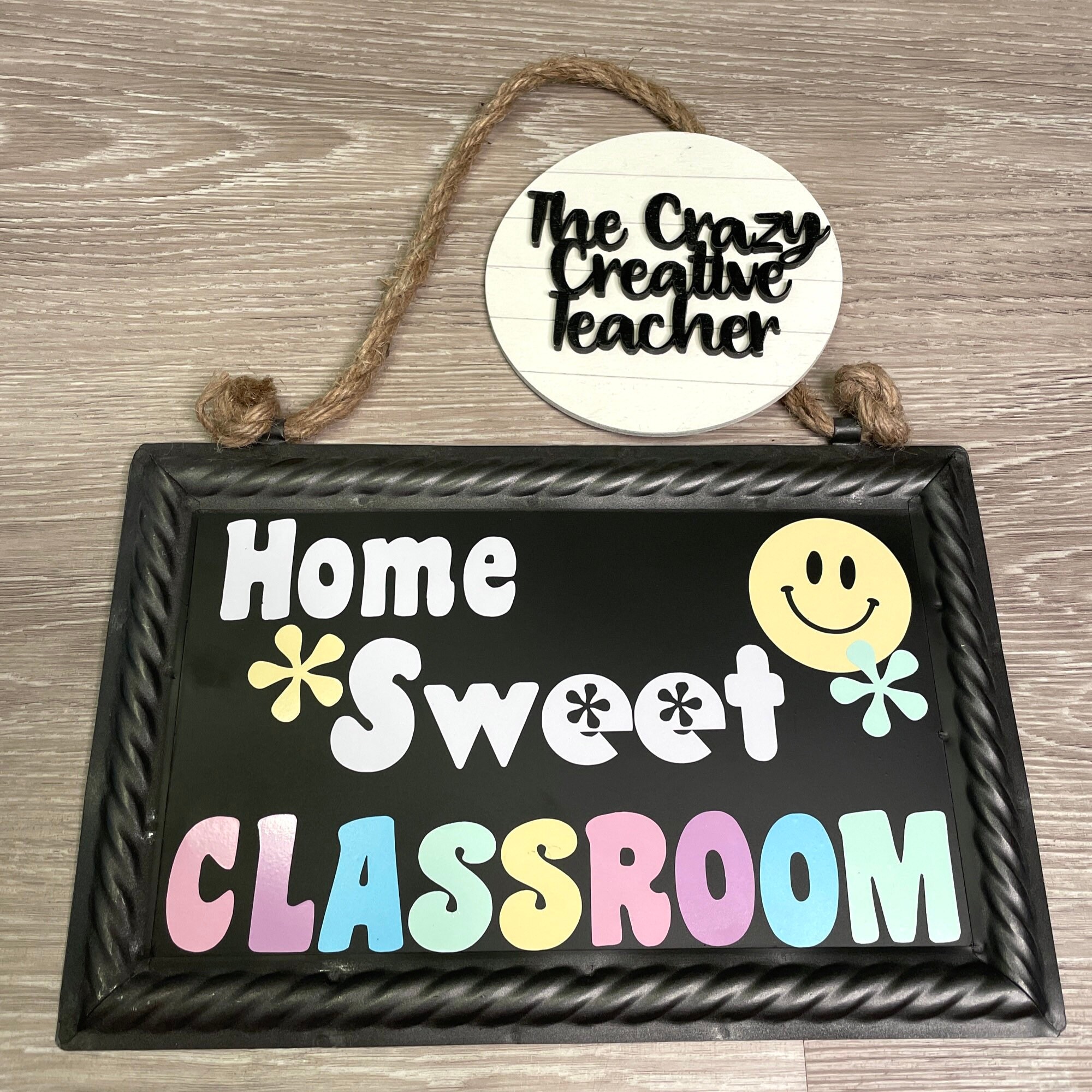 Home Sweet Classroom 90's Groovy Smiley Face Pastel - Etsy