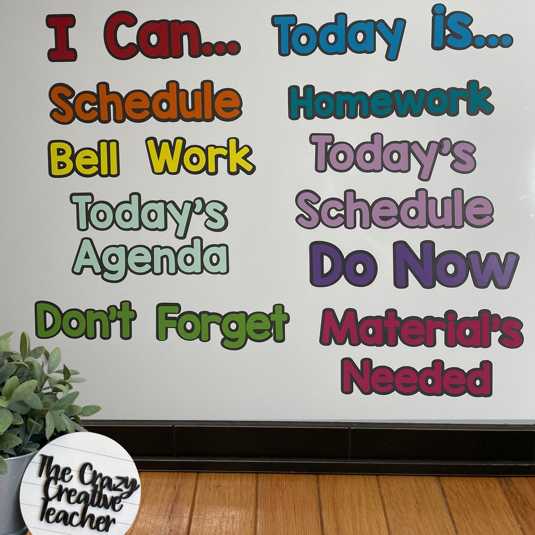 Standard Classroom Teacher Whiteboard Magnetic Board Magnets by the ...