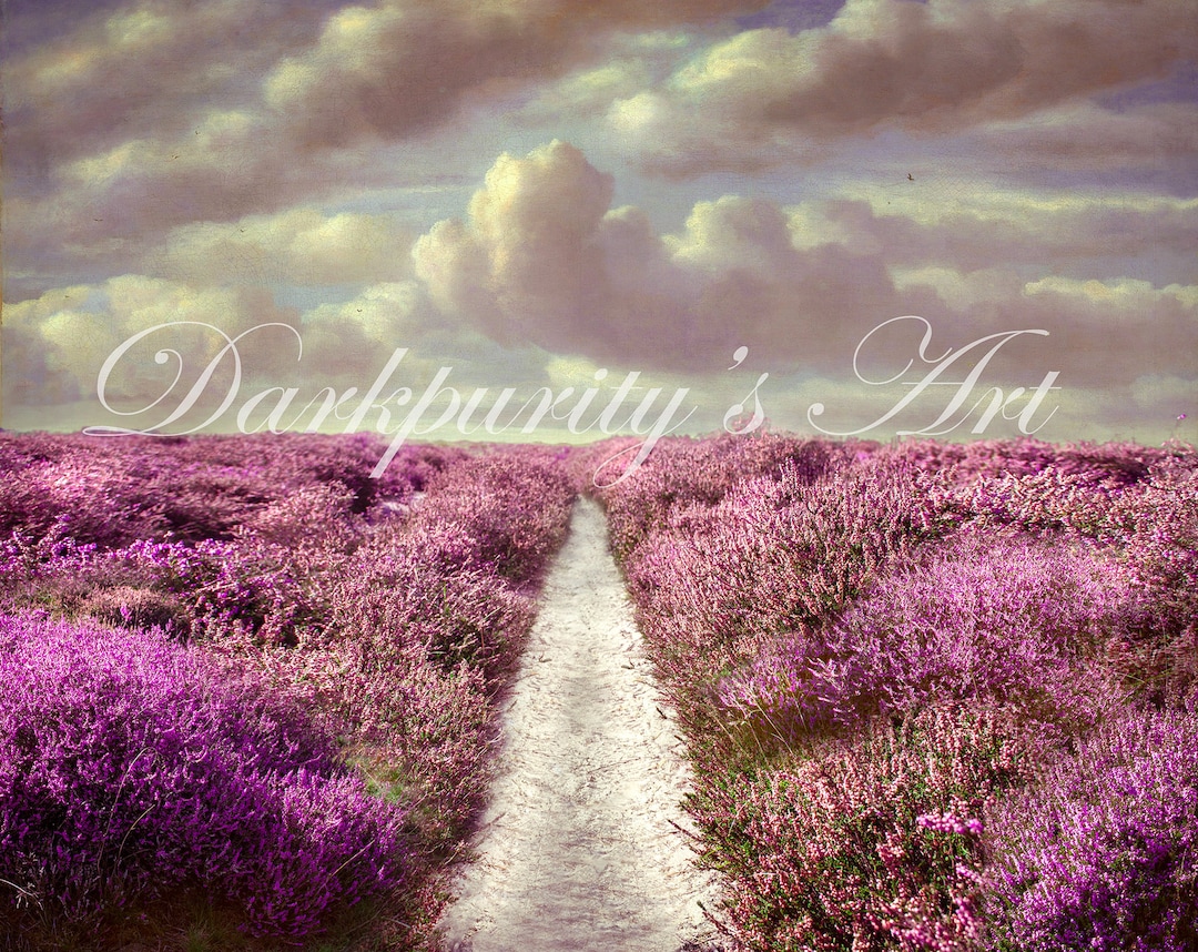 Heather Digital Backdrop Background for Photoshop - Etsy