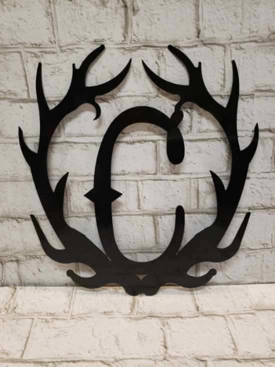 Antler Wreath Dxf Files Plasma Cut All Letters and Bare Wreath - Etsy