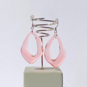 Distorted Teardrop Earrings Geometric Oval Earrings - Etsy UK