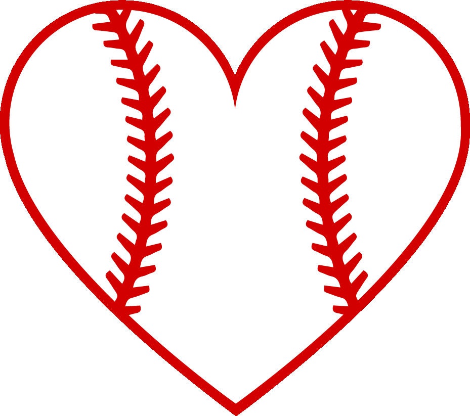 Sport Heart Vinyl Decals - Etsy