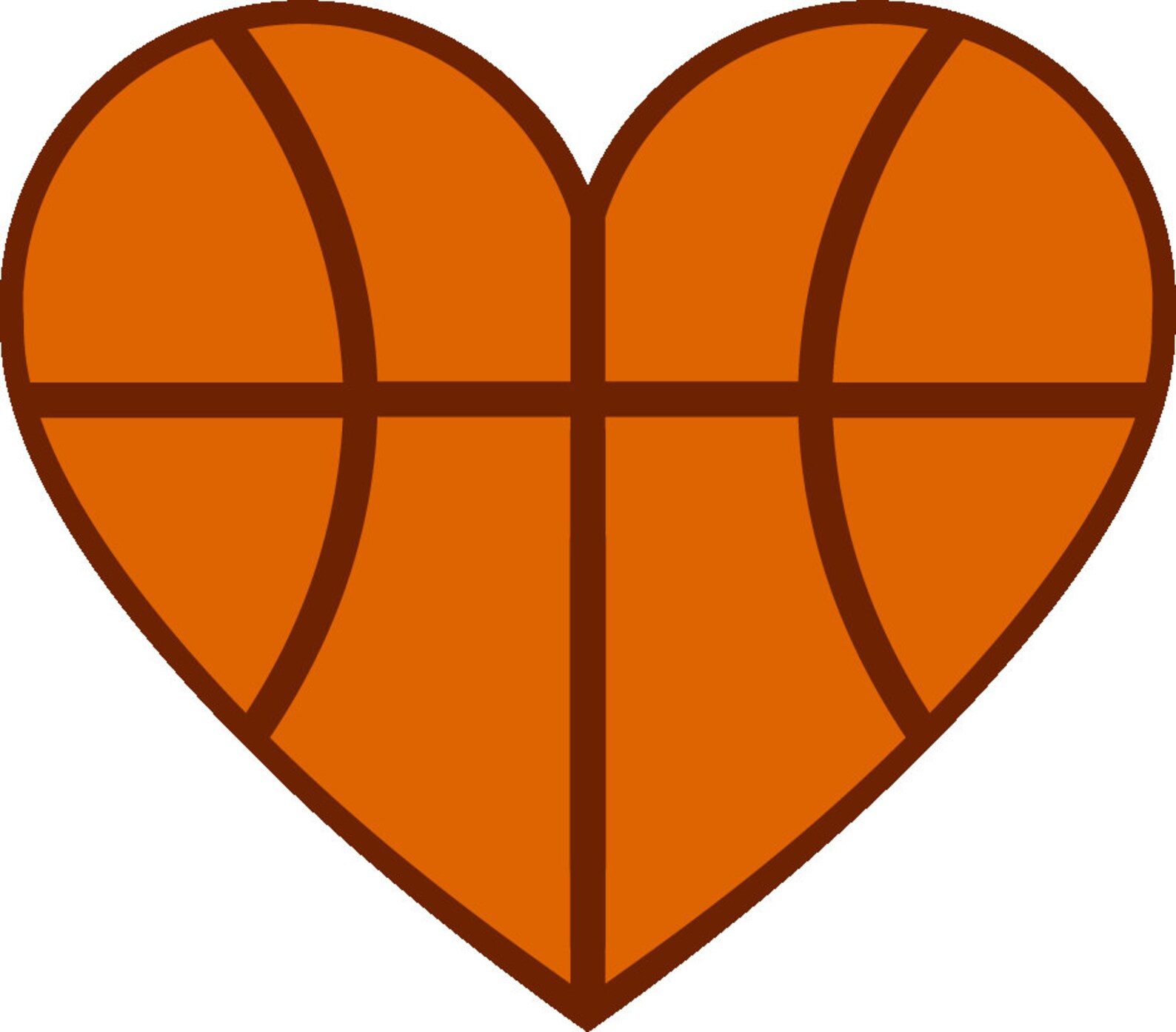 Sport Heart Vinyl Decals - Etsy