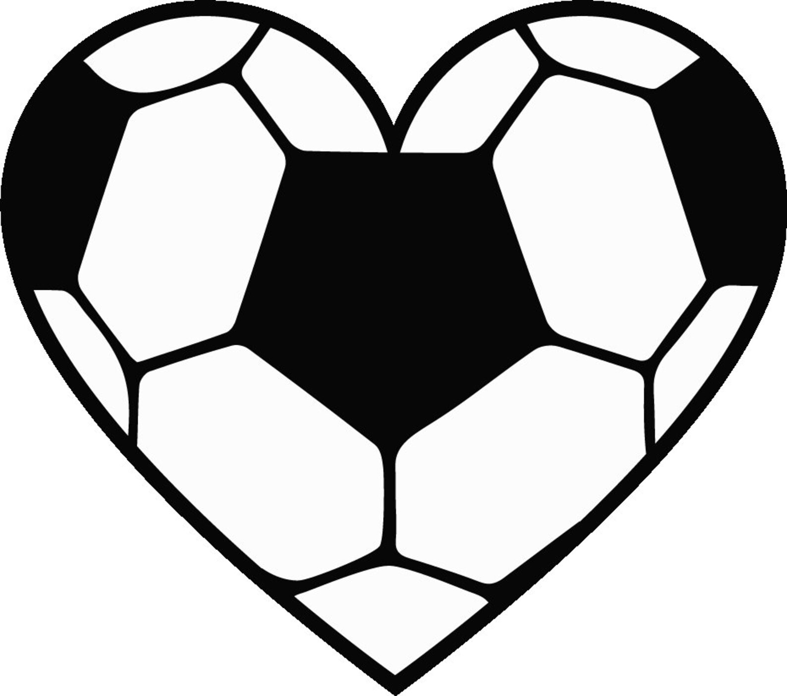 Sport Heart Vinyl Decals - Etsy