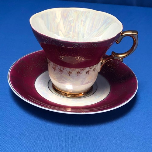 Meritage China Tea Cup and Saucer - Etsy